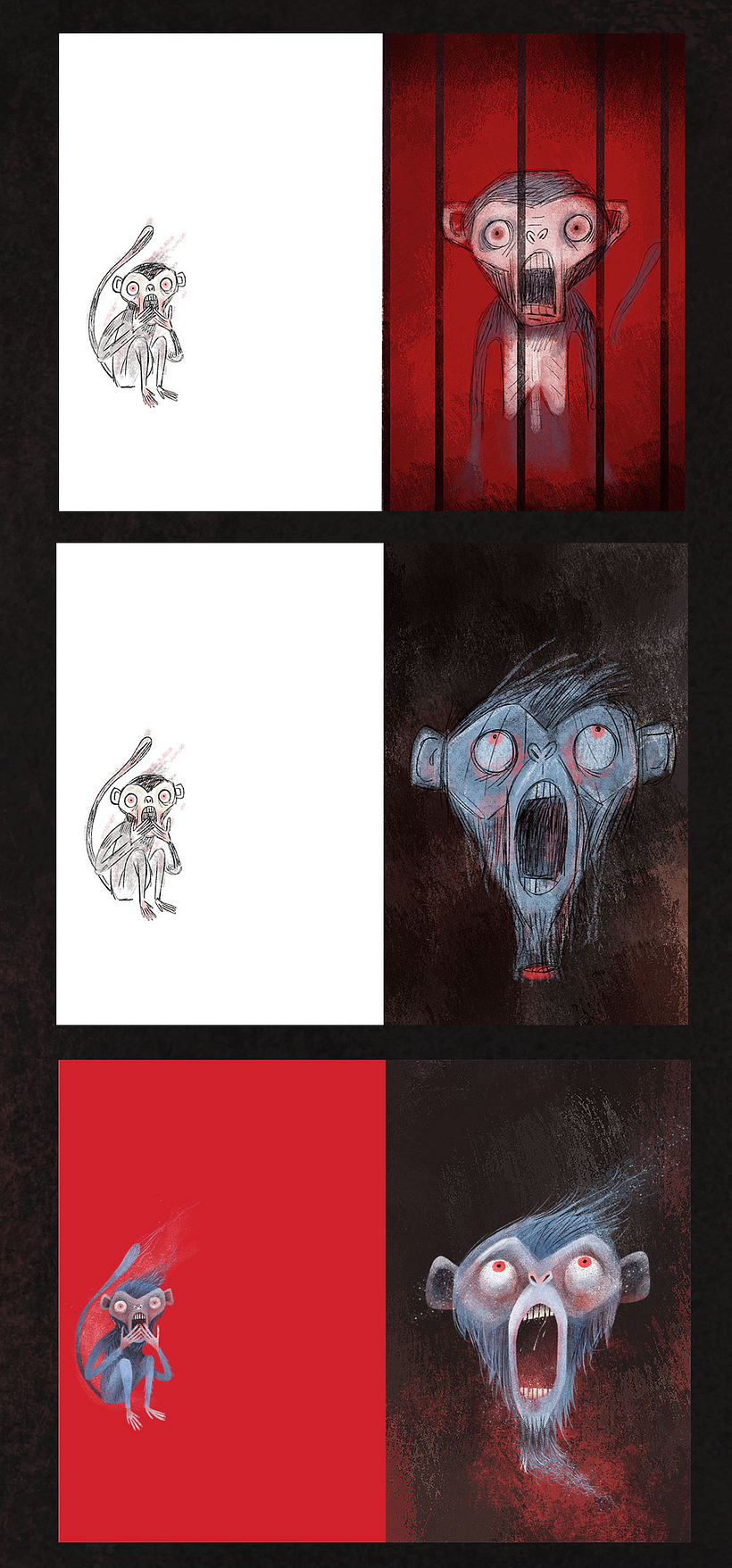 The Ghost Monkeys | Domestika